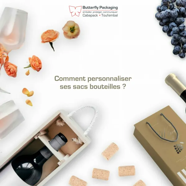 Comment personnaliser ses sacs bouteilles ? | Butterfly Packaging