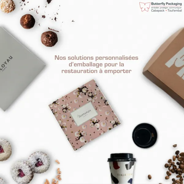 Nos solutions d’emballage pour la restauration à emporter | Butterfly Packaging
